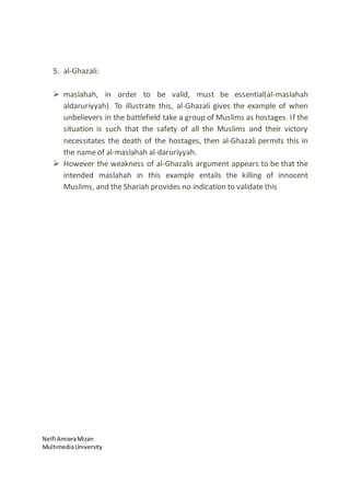 Maslahah mursalah | DOCX