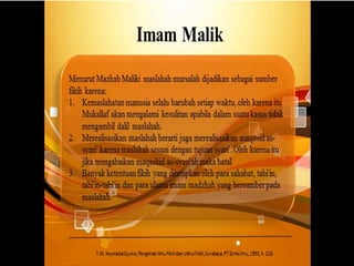 Maslahah Mursalah Maslahah mursalah adalah metode pembentukan hukum ...
