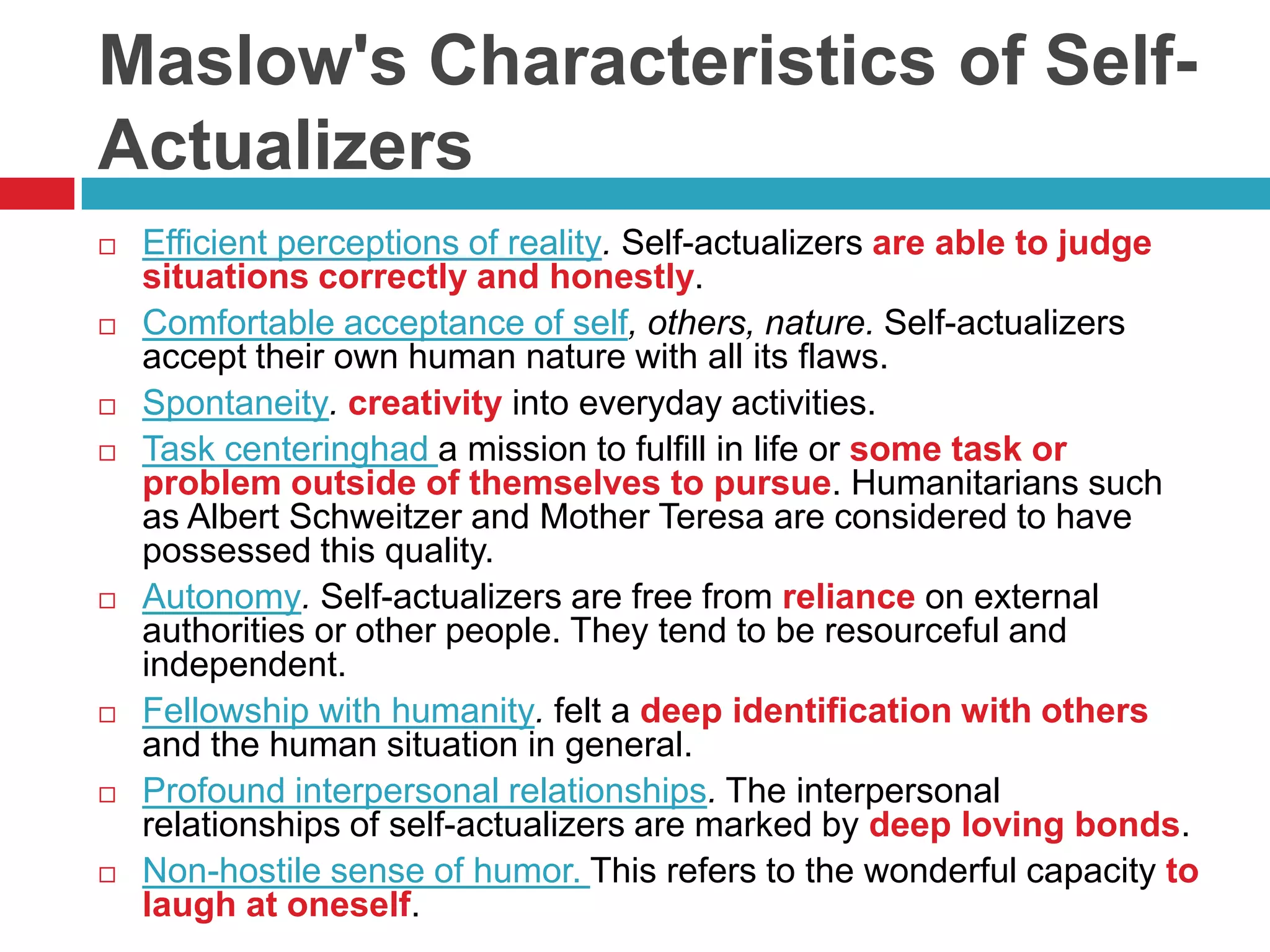 Maslow | PPTX