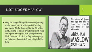 ABRAHAM HAROLD MASLOW | PPTX