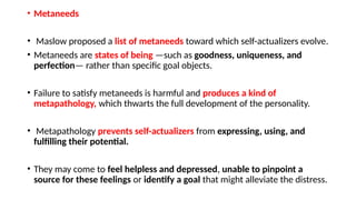 Psychology- theory of personality- Maslow. By Dr. Mehran Rostamzadeh.pptx