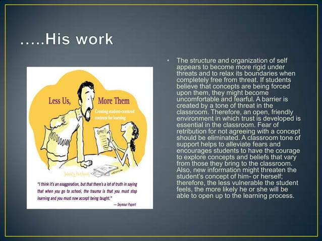 Maslow and rogers (humanistic and cognivitism learning | PPTX