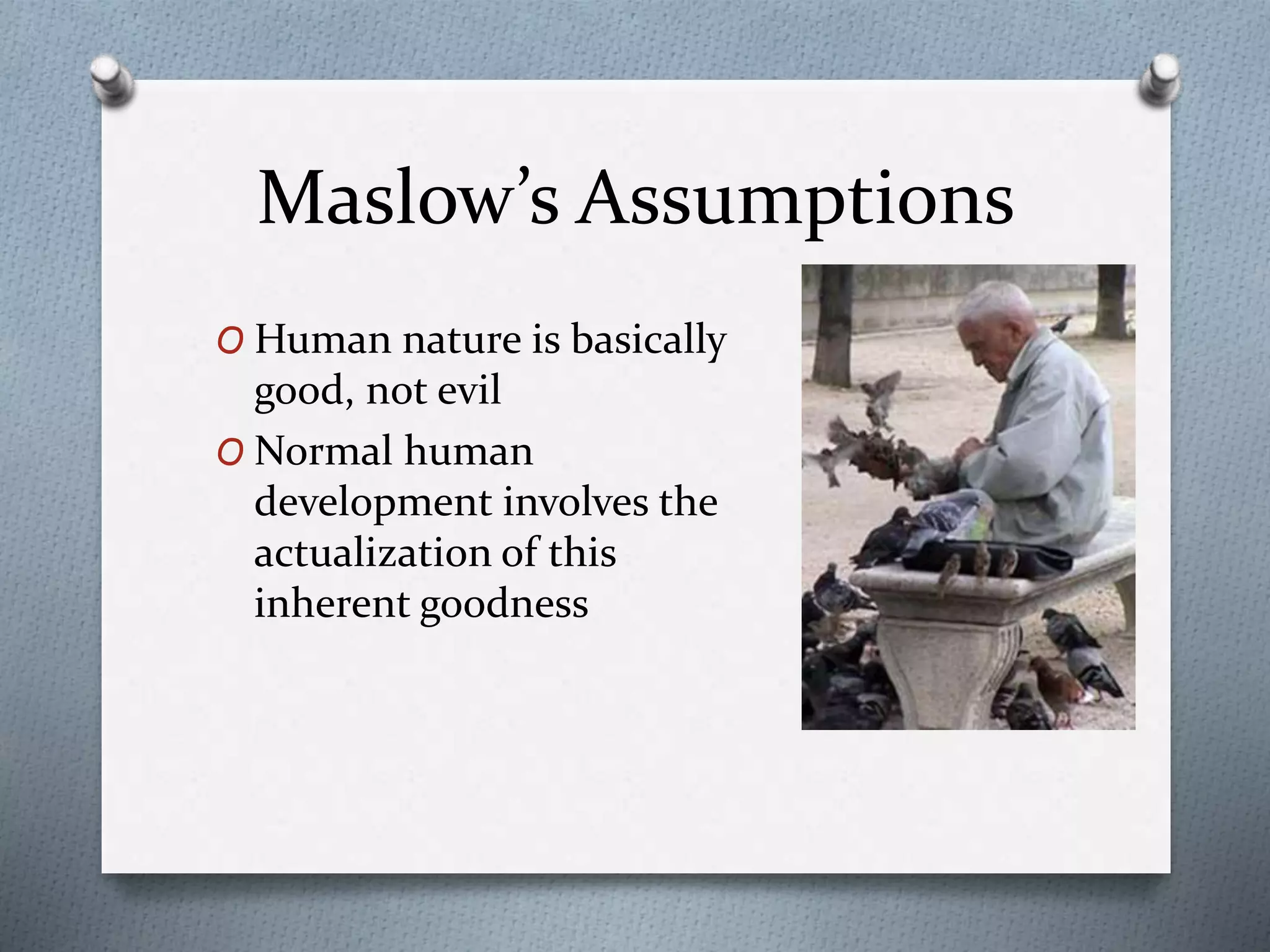 Maslow hierarchy theory | PPTX