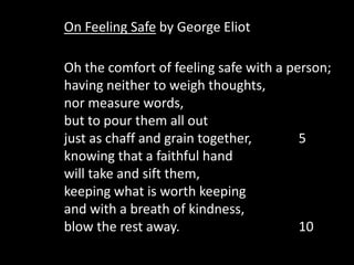 Maslow Poetry | PPTX