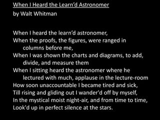 Maslow Poetry | PPTX