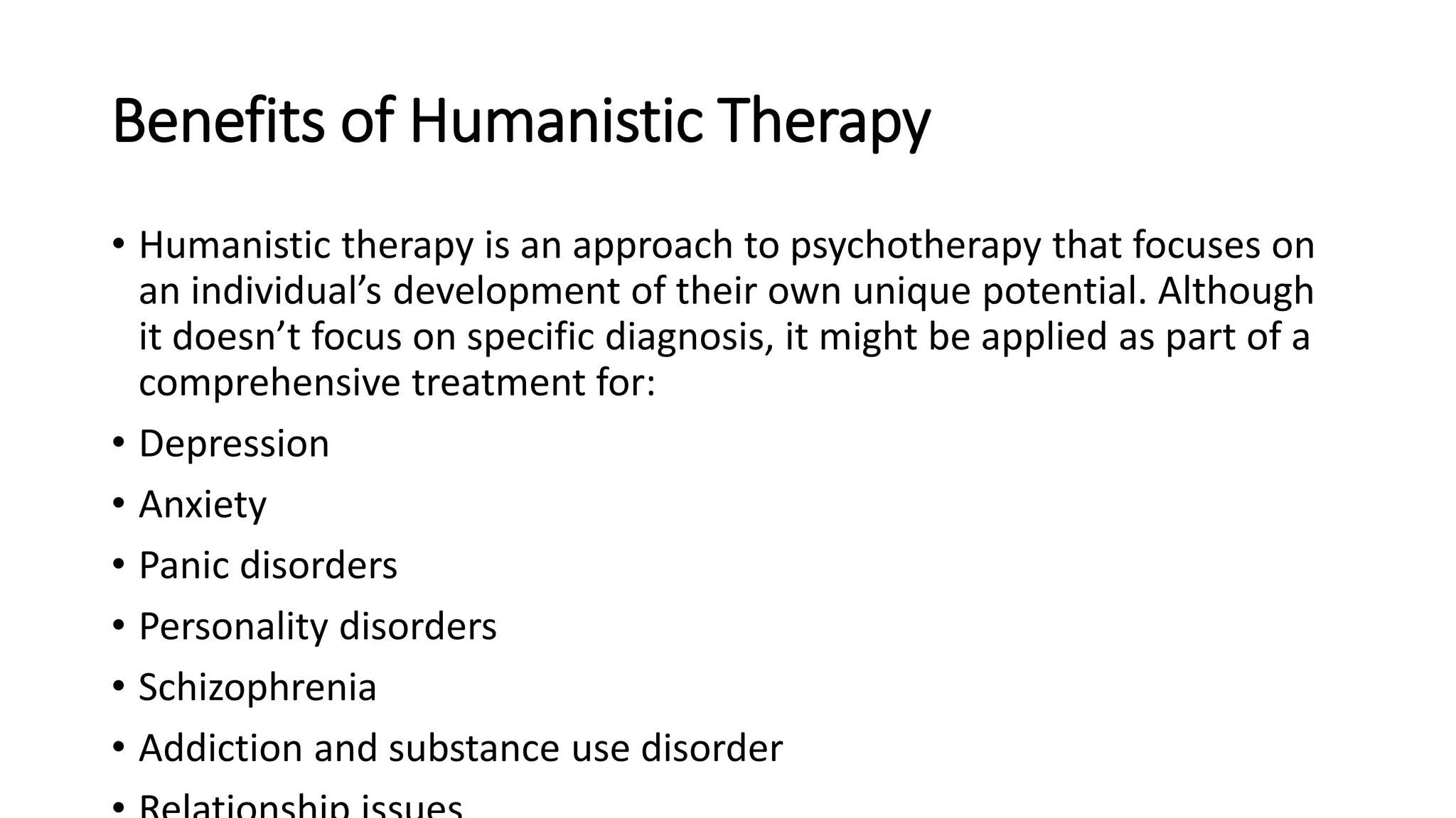 Humanistic Perspective (Abraham Maslow and Carl Rogers) | PPTX