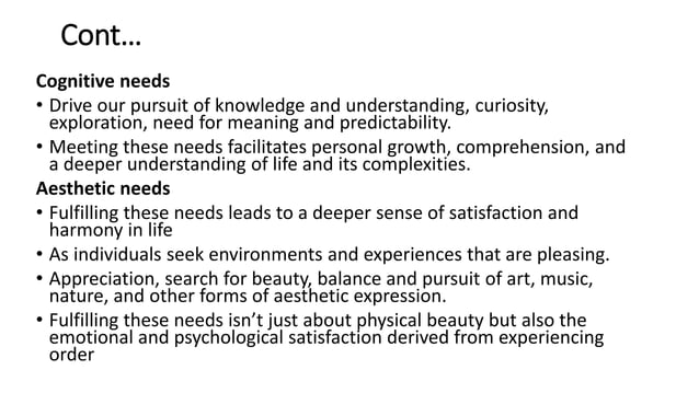 Humanistic Perspective (Abraham Maslow and Carl Rogers) | PPT