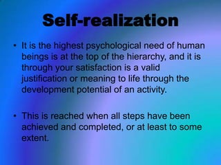 Maslow pyramid pp | PPTX