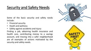 Maslow's Hierarchy of need Theory | PPTX