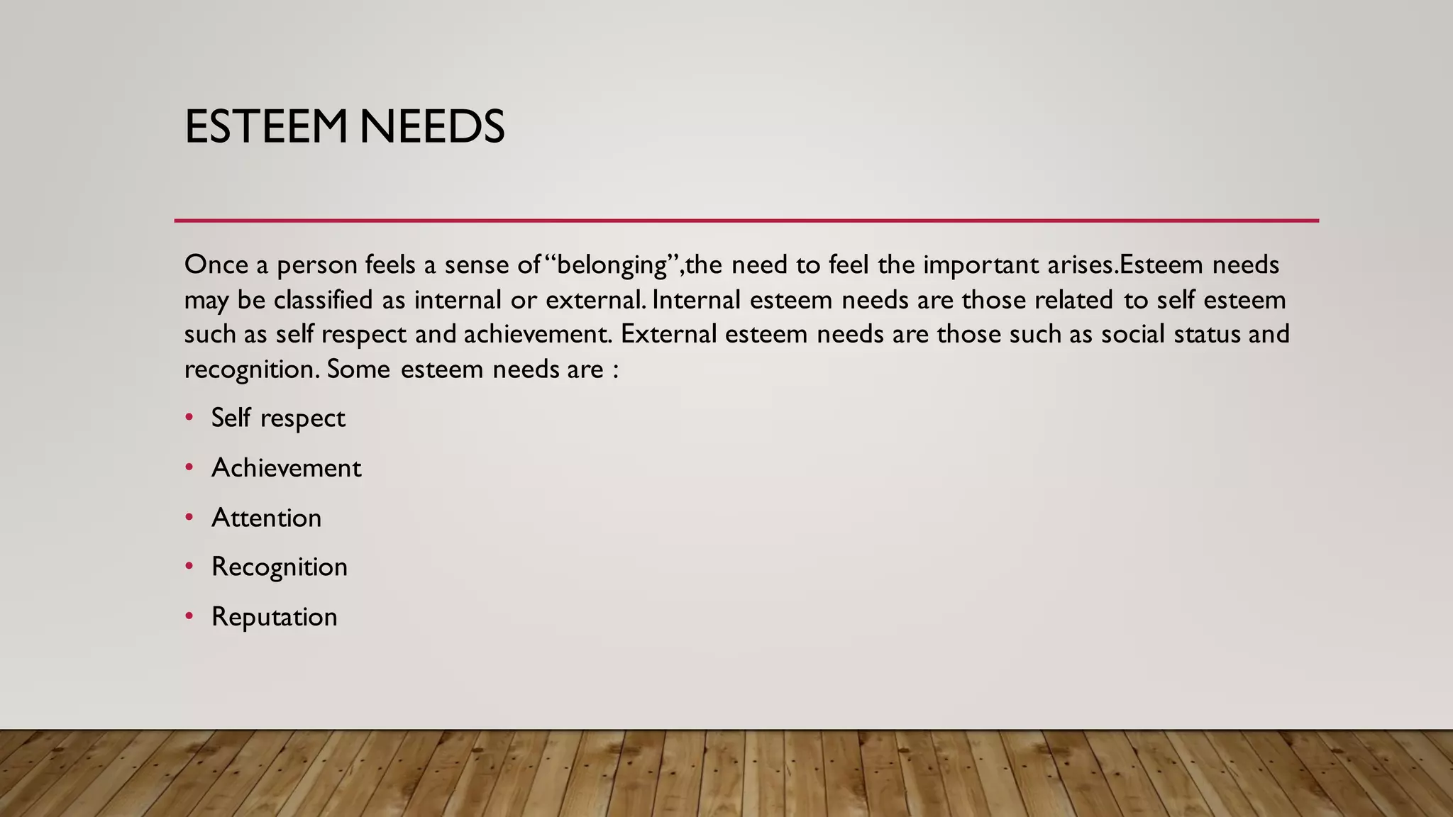 MASLOW’S HIERARCHY OF NEEDS | PDF