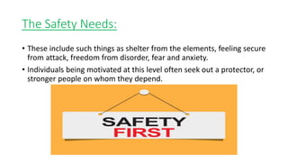 Maslow's hierarchy | PPTX