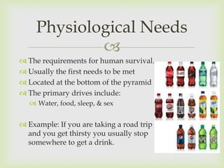 Maslow’s hierarchy of needs | PPTX