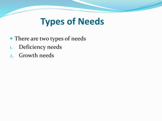 Maslow’s hierarchy of needs | PPTX