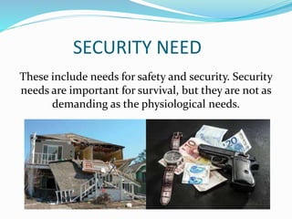 Maslow’s hierarchy of needs | PPTX