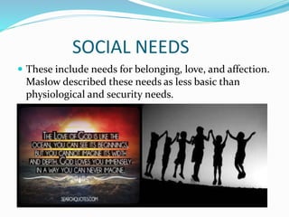 Maslow’s hierarchy of needs | PPTX