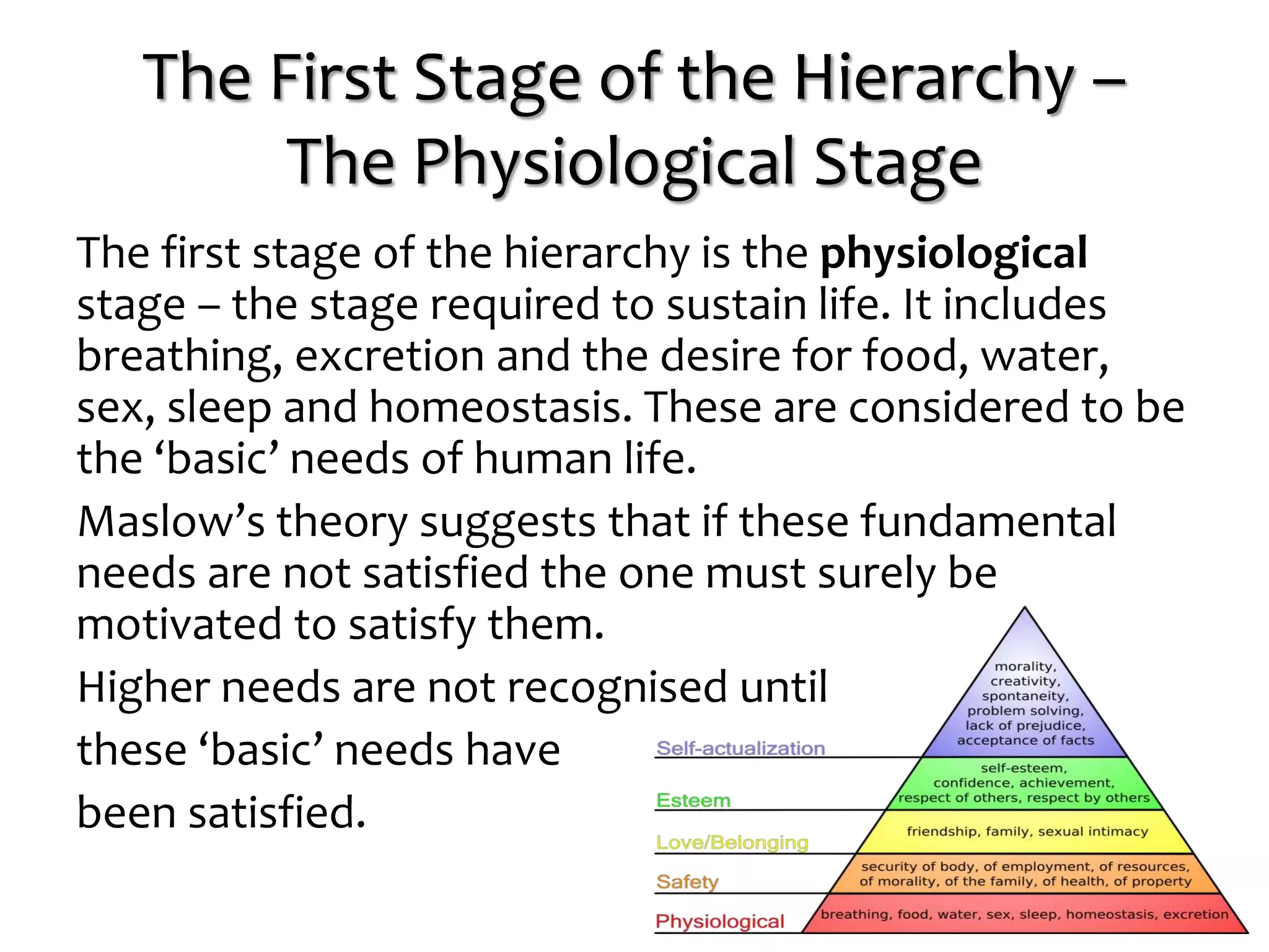 Maslow’s Hierarchy of Needs | PPTX