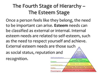 Maslow’s Hierarchy of Needs | PPTX