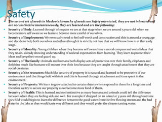 Maslow's Hierarchy of Needs | PPTX