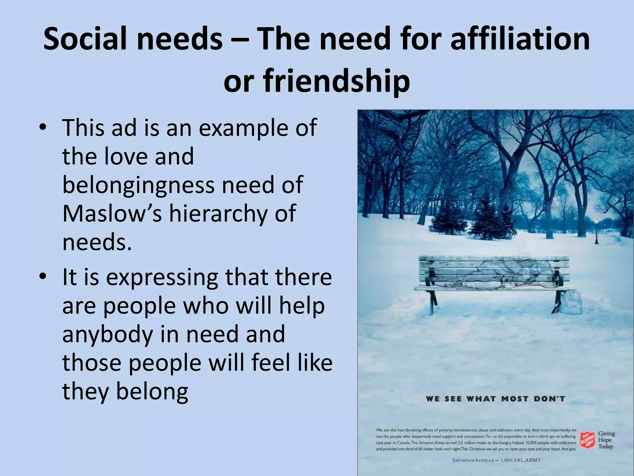 Maslow’s hierarchy of needs | PPTX