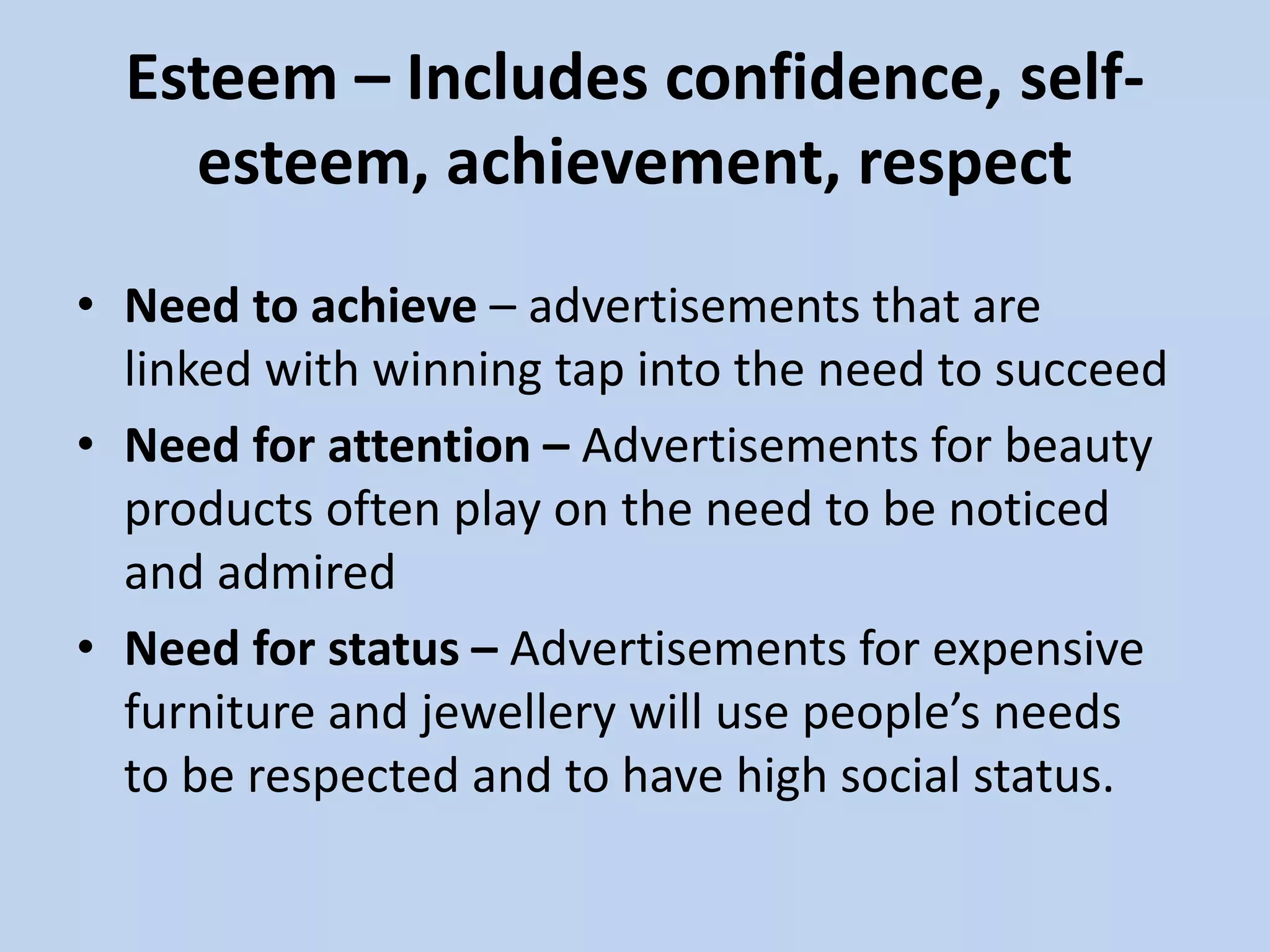 Maslow’s hierarchy of needs | PPTX