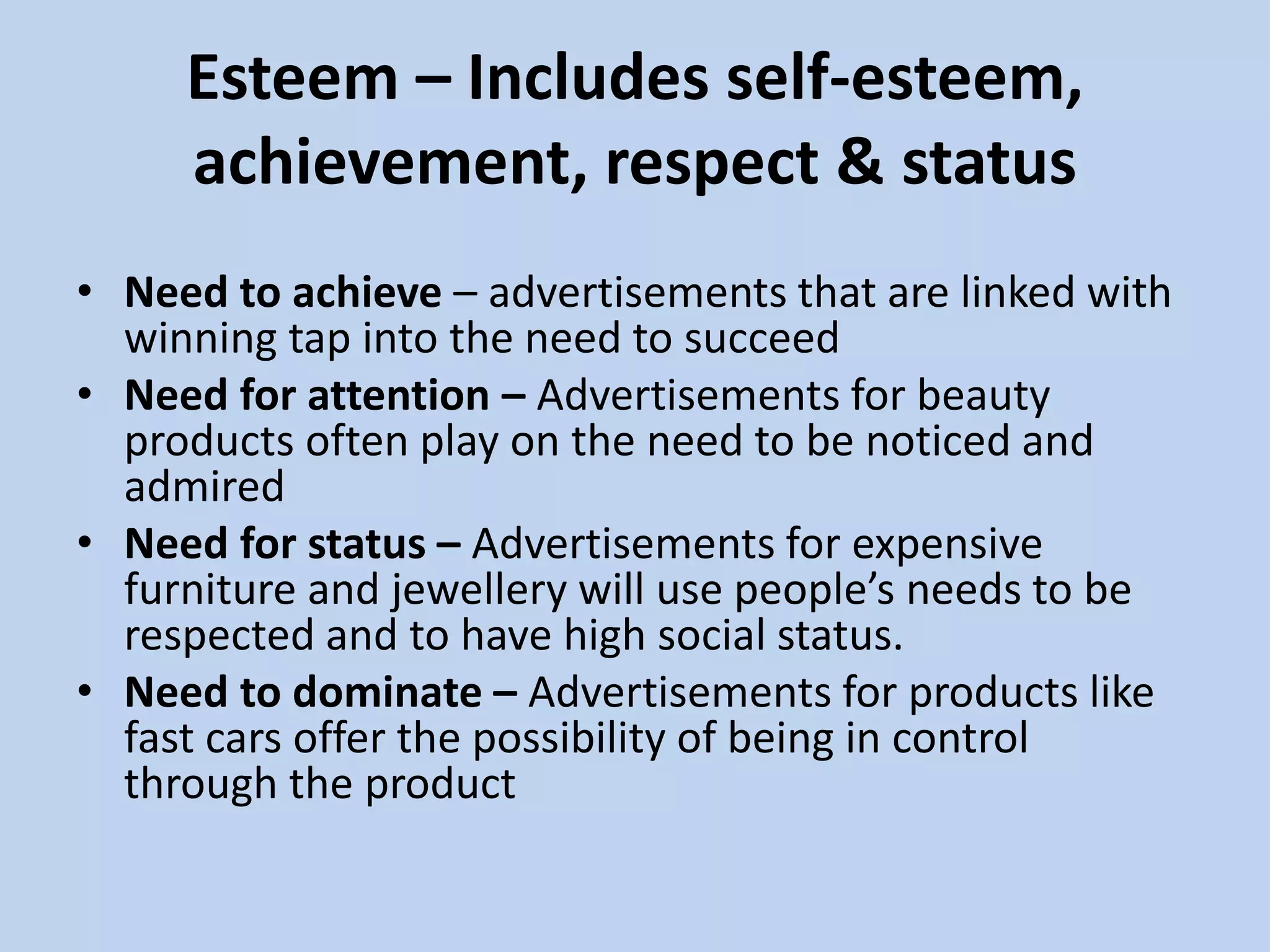Maslow’s hierarchy of needs | PPTX