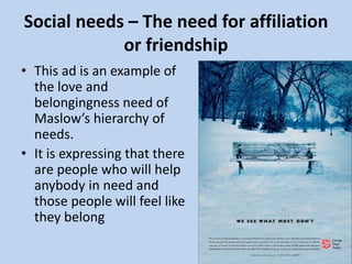 Maslow’s hierarchy of needs | PPTX