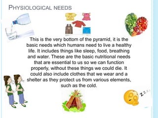Maslow's hierarchy of needs | PPTX