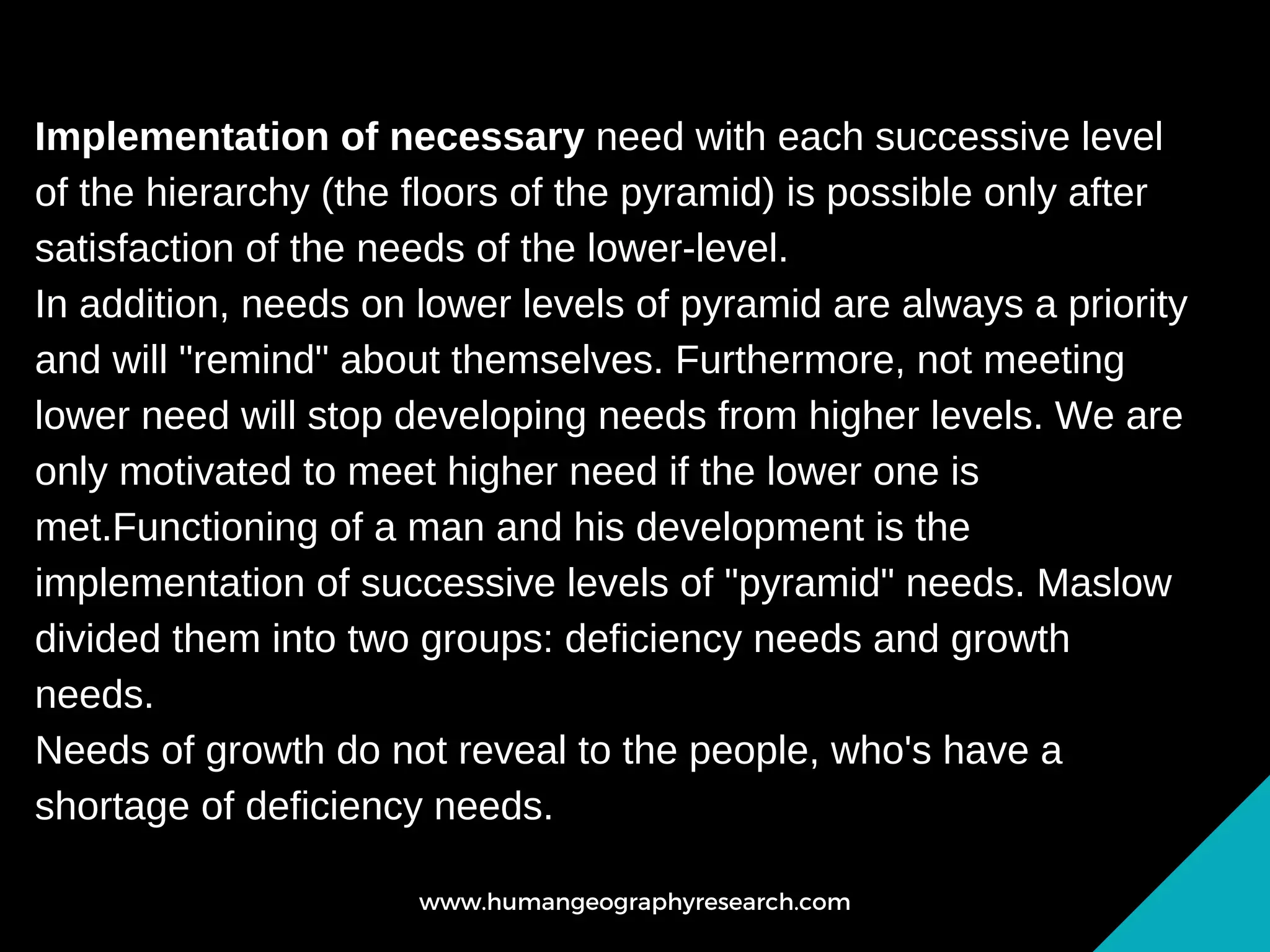 Maslow's hierarchy of needs | PDF