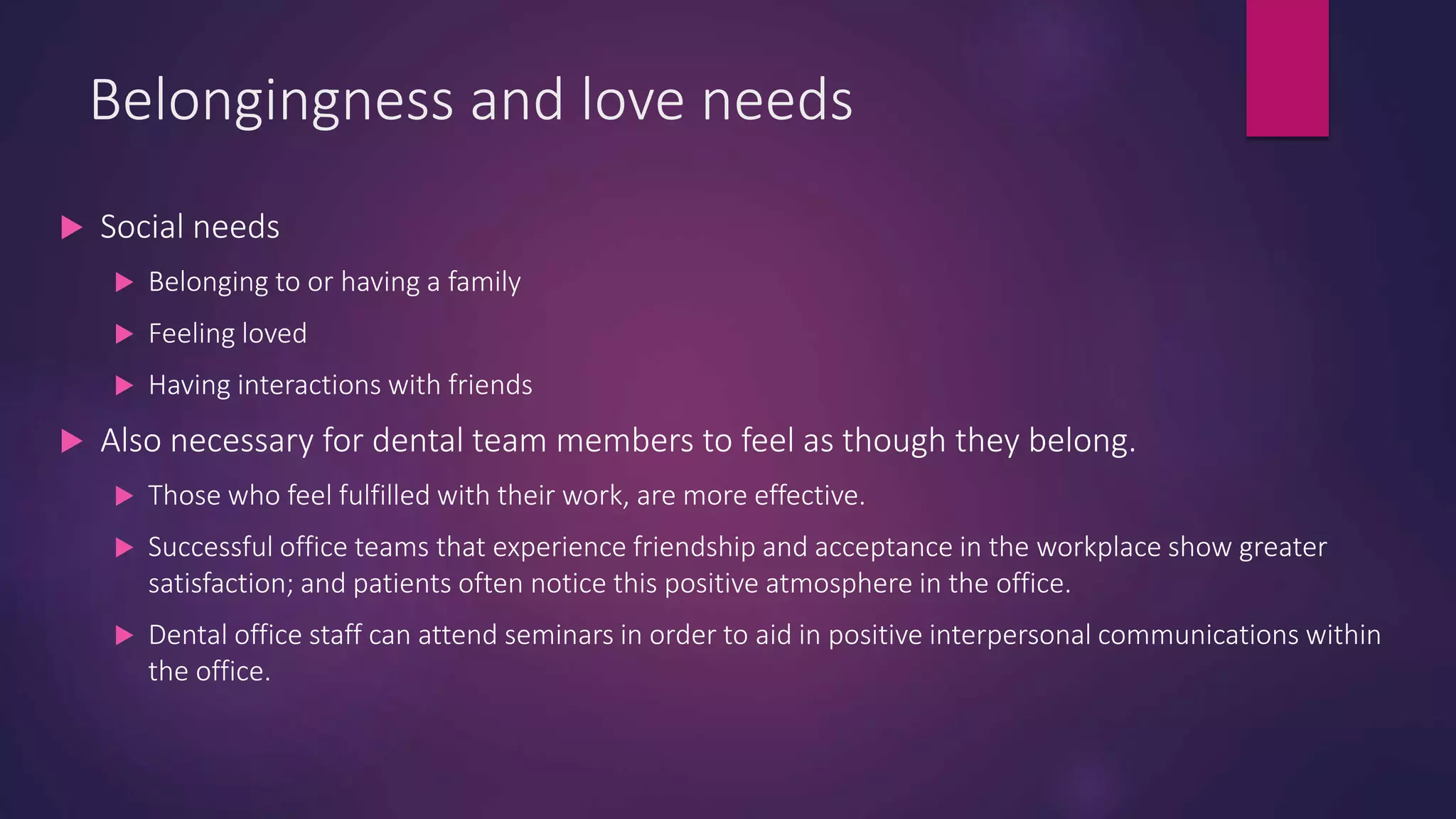 Chapter 2: Maslow's Hierarchy of Needs | PPTX
