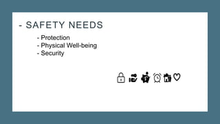 Maslow's hierarchy of needs | PPT