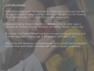 Maslow’s Hierarchy Of Needs | PPT