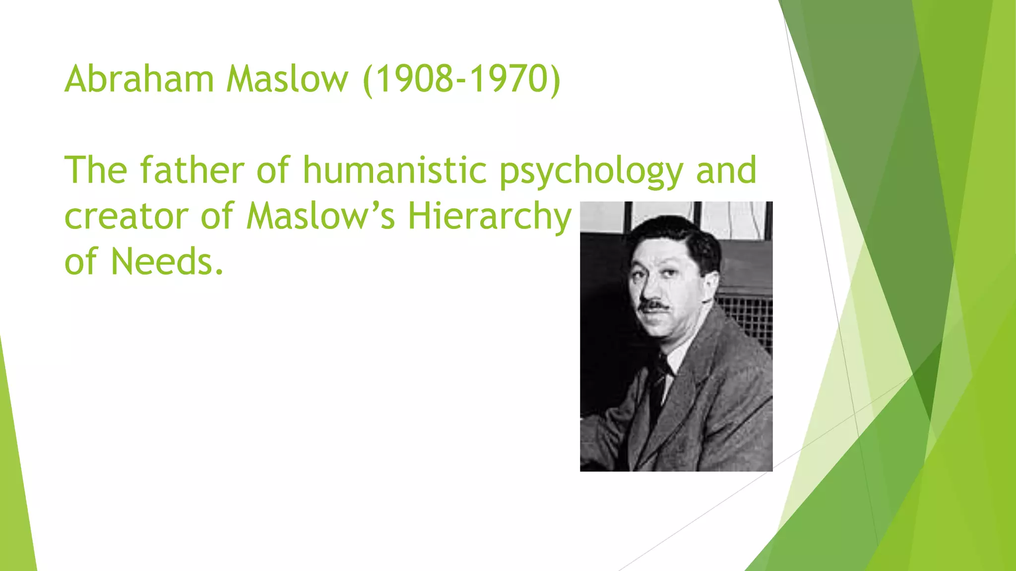 Maslow’s hierarchy theory | PPTX