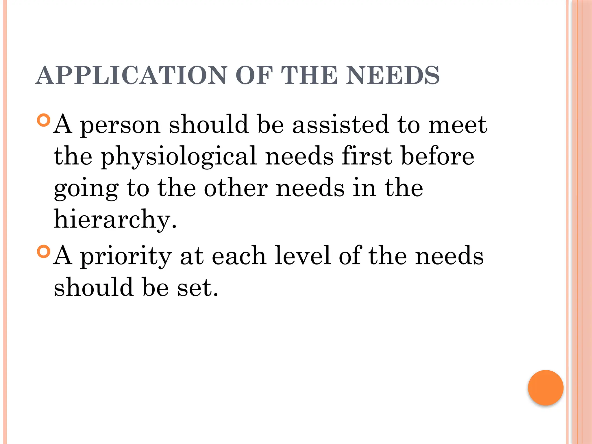 Application of Maslow’s Needs hierarchy Theory.pptx