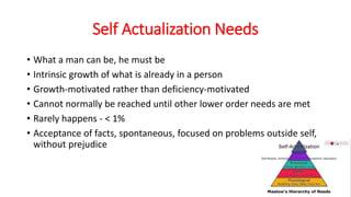 Maslow's theory | PPTX
