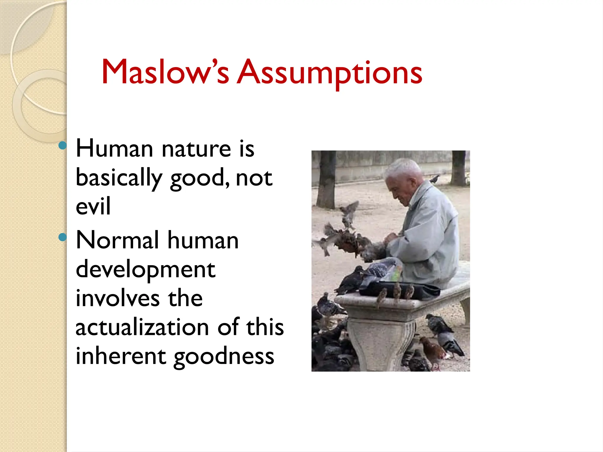 maslow's theory hierarchy of needs self actualization theory.pptx