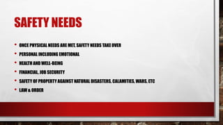 Maslow’s Theory of Hierarchy of Needs.pptx