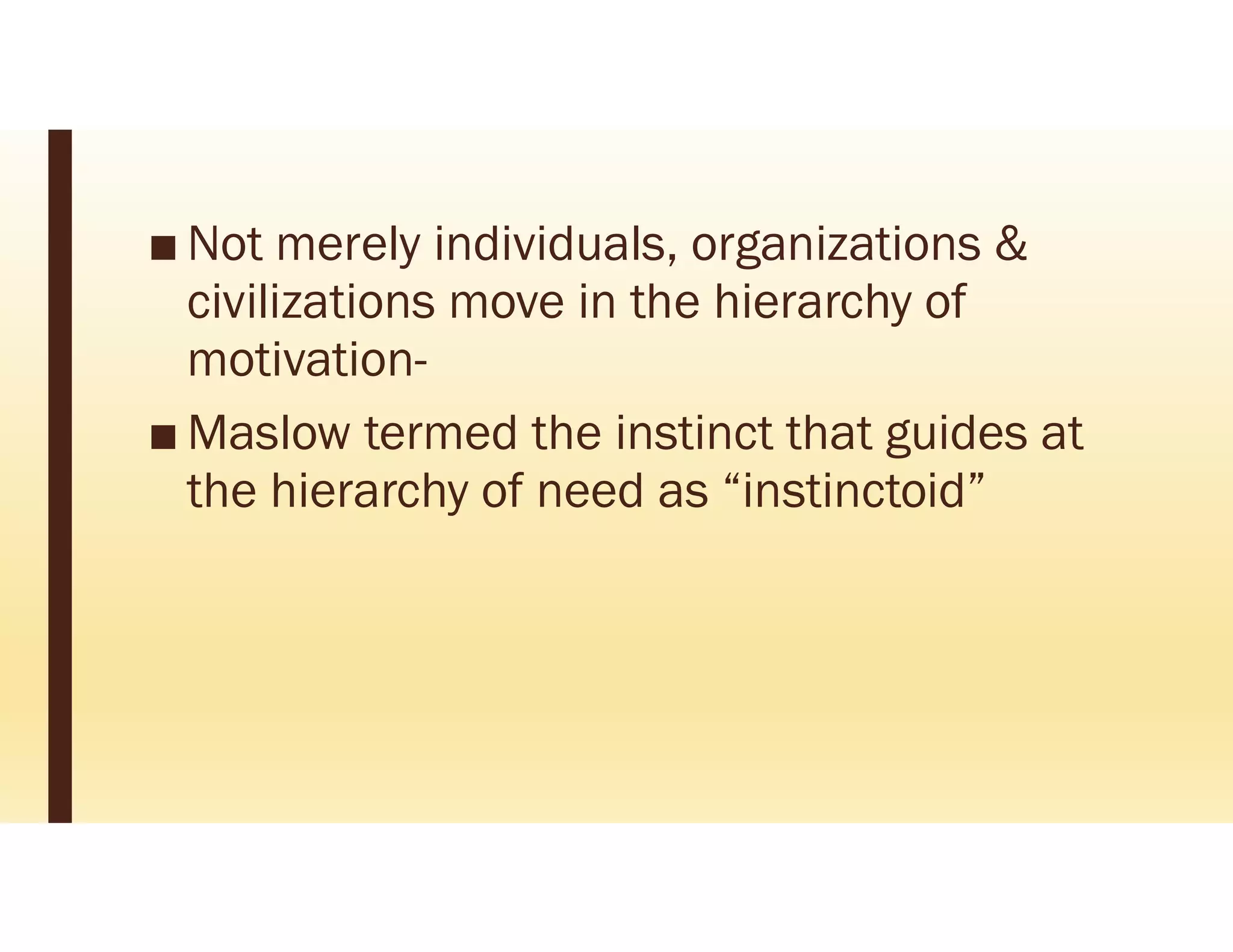 Maslows theory of motivation | PDF