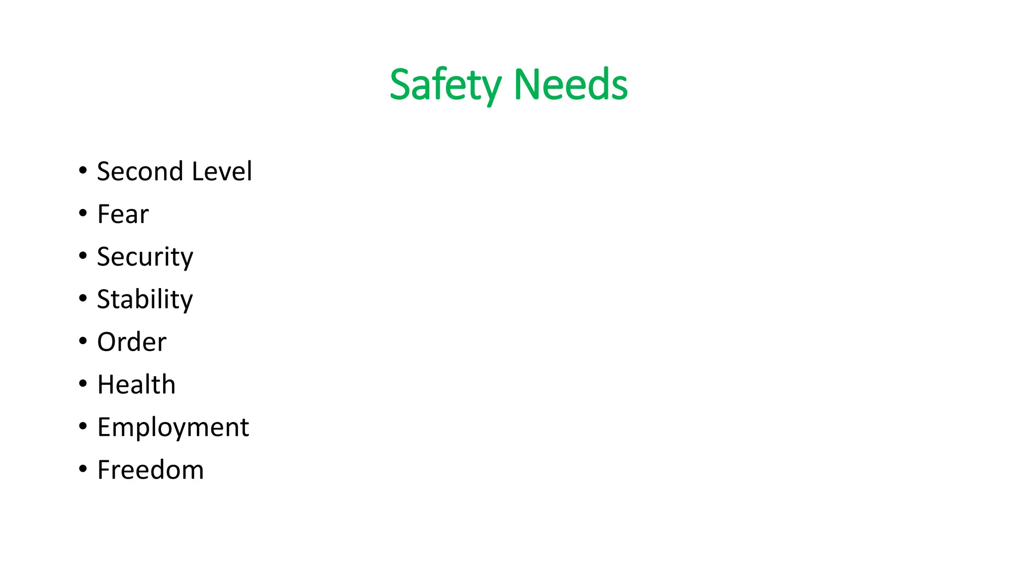 Maslows Theory of Motivatation powerpoint presentation | PPT