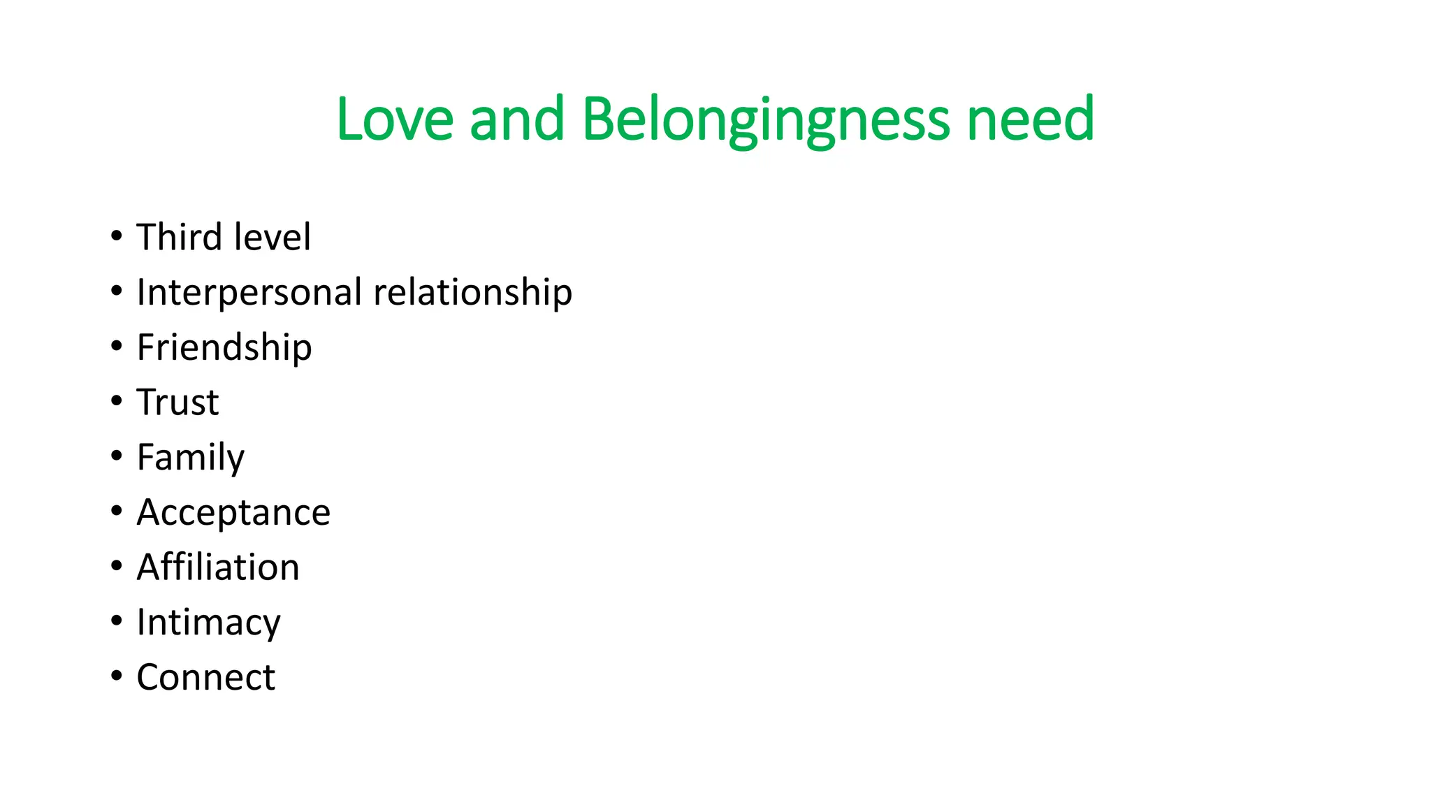 Maslows Theory of Motivatation powerpoint presentation | PPT