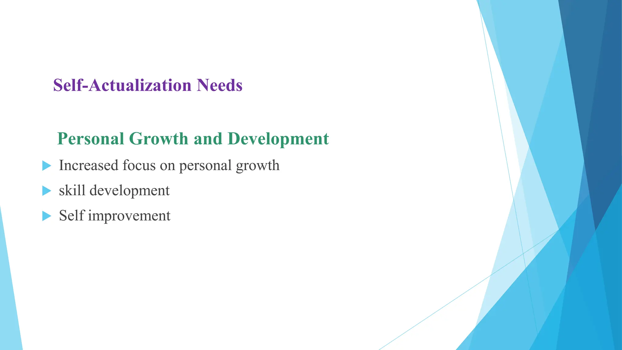 Maslow's Theory of needs.pptx Maslow's Theory of needs - Theory of ...