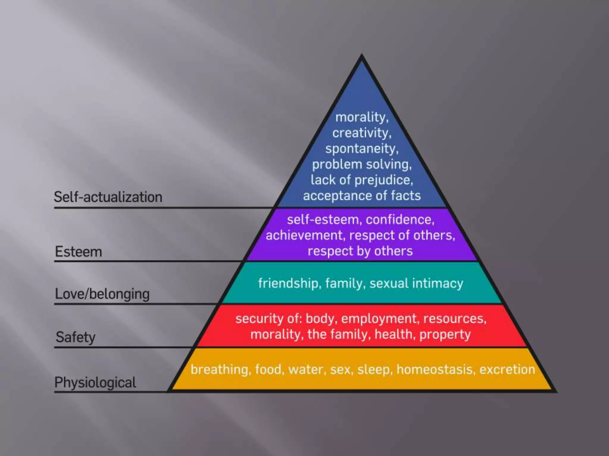 Maslow's theory ptp | PPTX