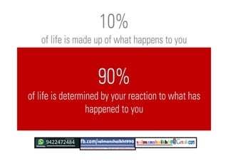 19 principle stephen covey 90 10 | PPT