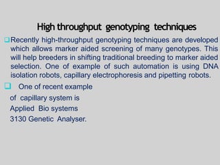 MAS (MARKER ASSISTED SELECTION ) AGB PPT RAMESH KUMAR.pptx