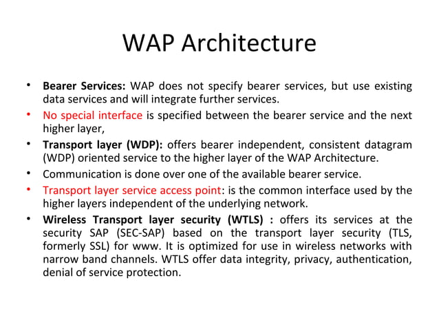wireless application protocol | PPT