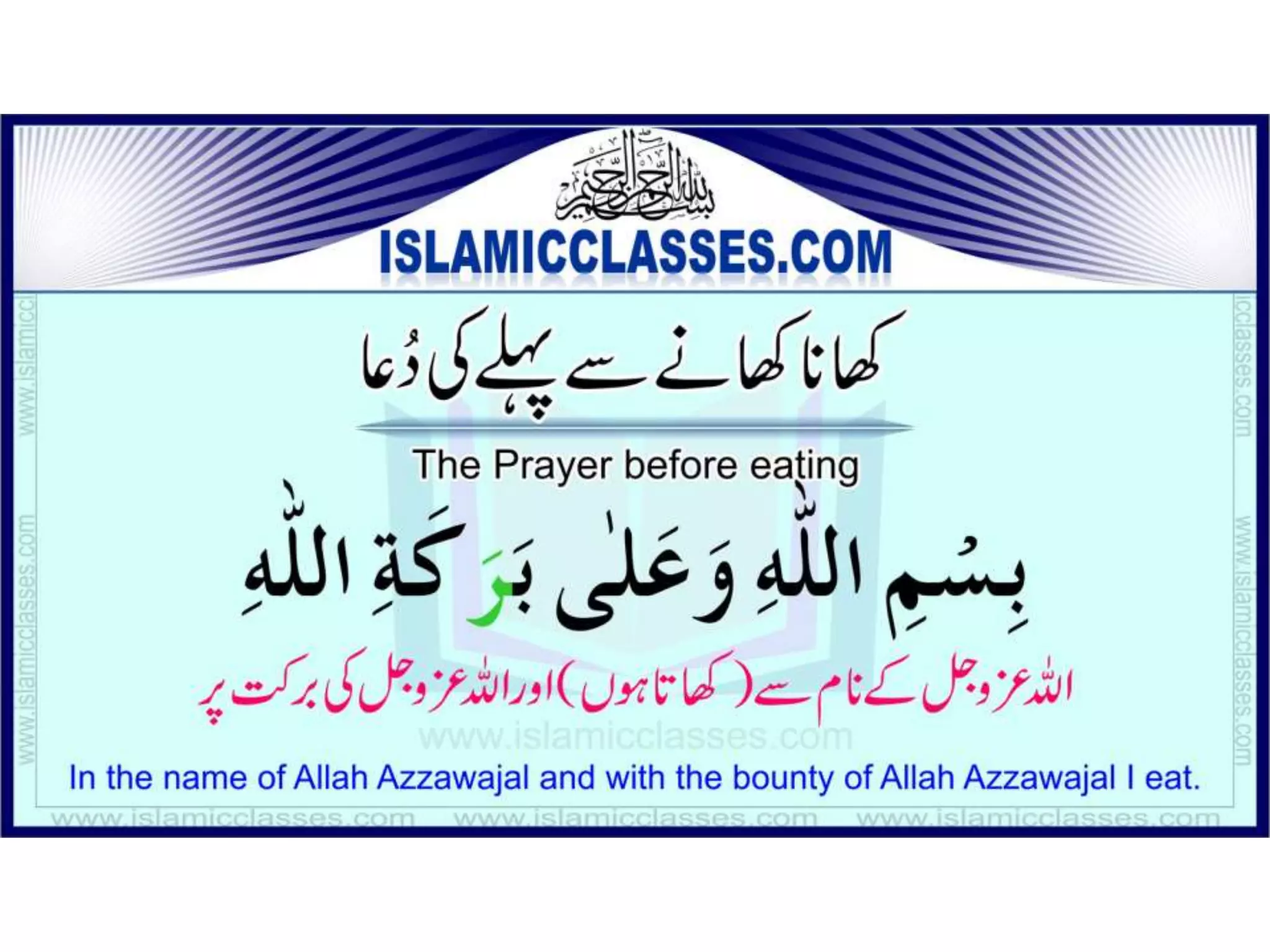 Islamic Masnoon Duain in English & Urdu Translation (Tajweedi) | PPTX