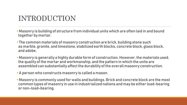 MASNORY WALLS sem 5 materials of bu.pptx