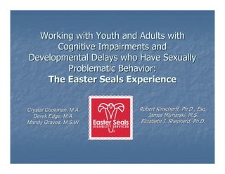 Working with Youth and Adults with Cognitive Impairments and ...