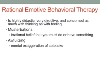 Mason ch 11_cognitive behavior therapy lecture | PPTX