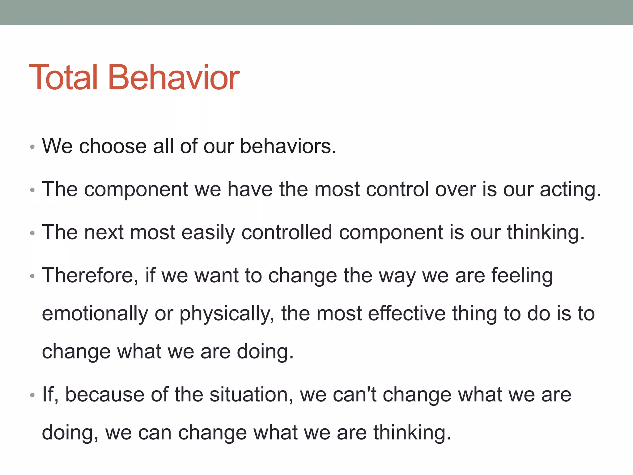 Choice Theory Reality Therapy-KLM Mason | PPTX