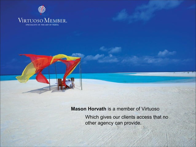 Mason Horvath|Elite Travel Experiences | PPT